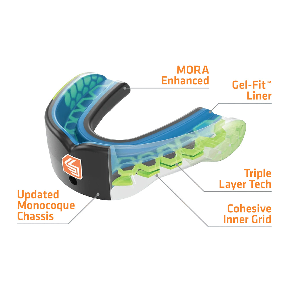 Shock Doctor Gel Max Power Mouthguard - Carbon – AF PRO STORE
